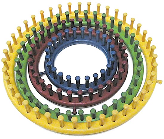 Rake looms: knitting for beginners/the lazy | Cliff House Alpacas